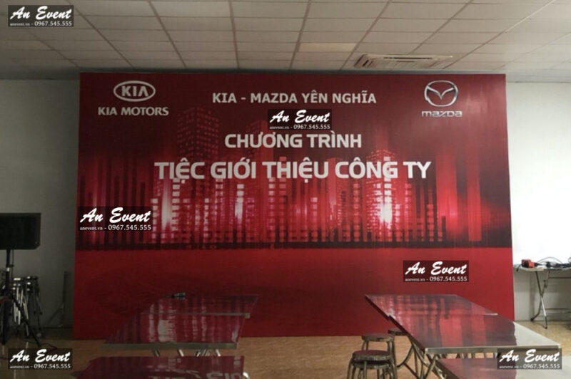 Thi Công Backdrop Tại Hà Nội - Trọn Gói - Báo giá mới nhất